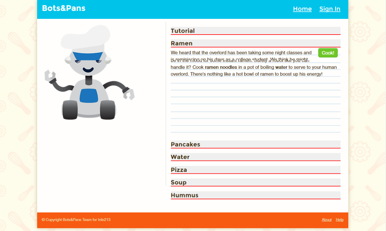 Bots and Pans – Kate Rushton